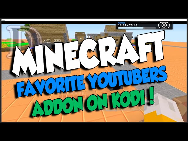 Minecraft addon on KODI - Dimitrology